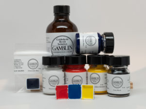 Color Chart and Composition of Colors - Gamblin Conservation Colors